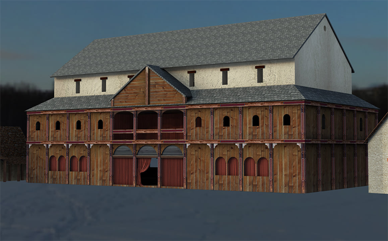 Brevium Exempla: 11 Zimmer und zwei Laubengänge - Tribur.de